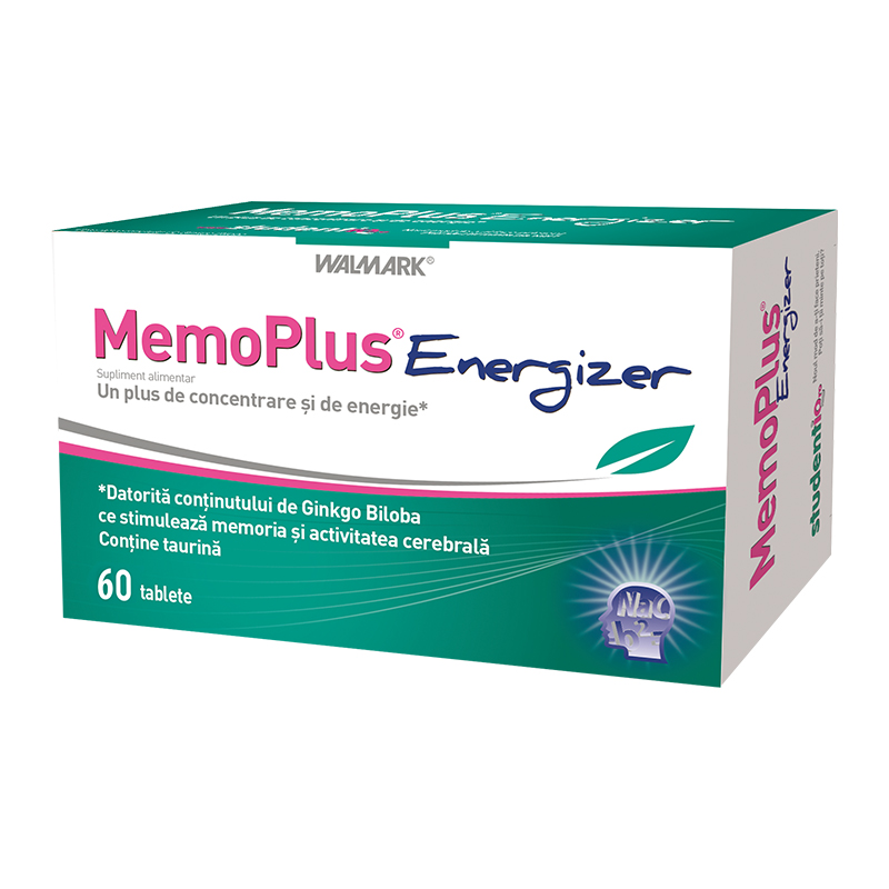 MEMO PLUS ENERGIZER 60 TABLETE - Bio Farma