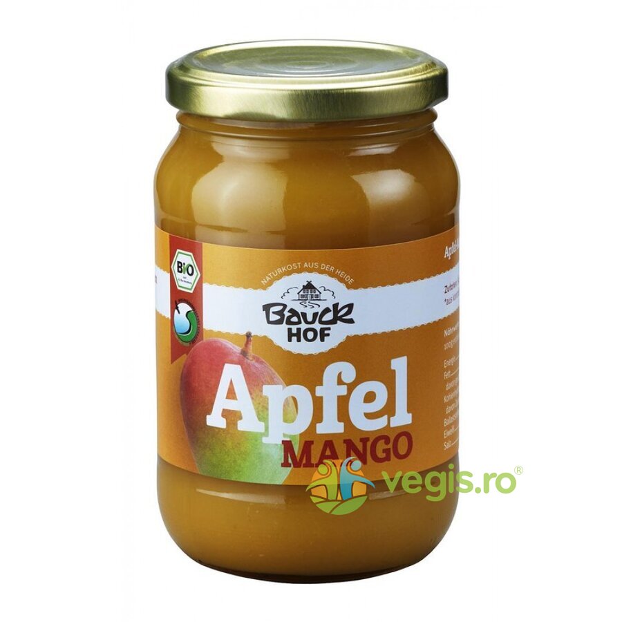 Piure de Mere si Mango Fara Zahar Ecologic/Bio 360g - Bio Farma